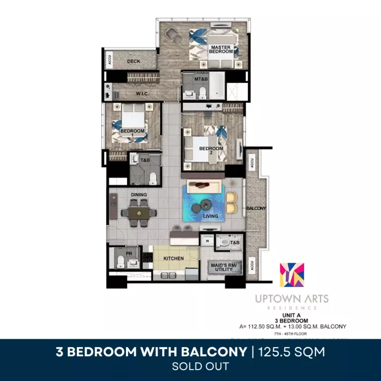 Uptown Arts Residence - Megaworld BGC Condo