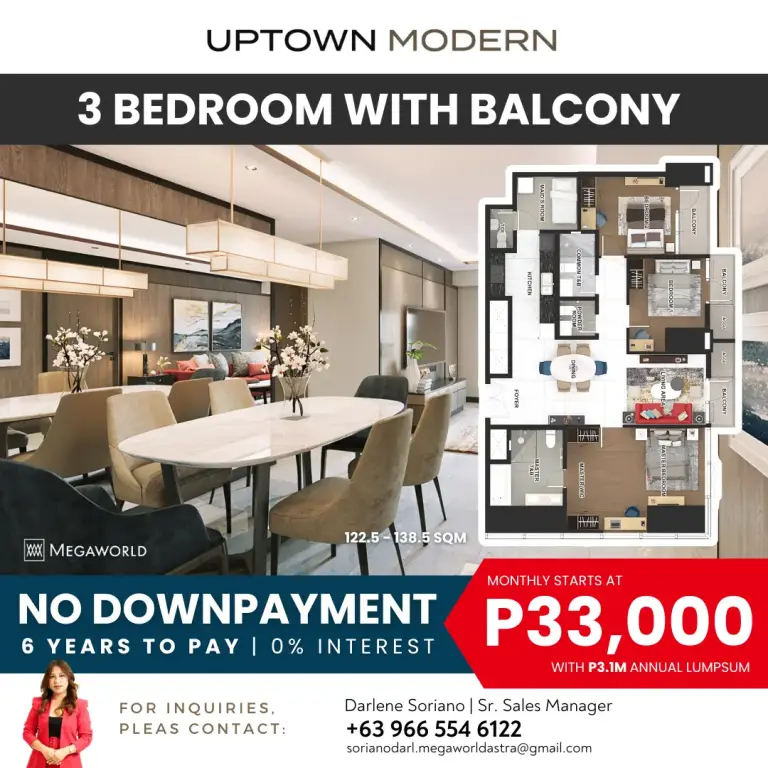 Uptown Modern - Megaworld BGC Condo