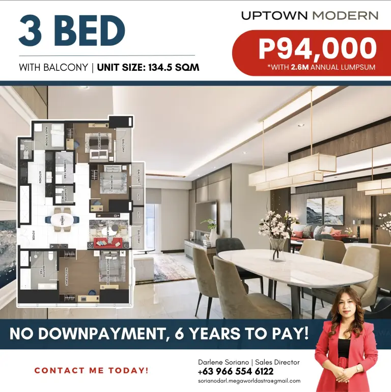 Uptown Modern - Megaworld BGC Condo
